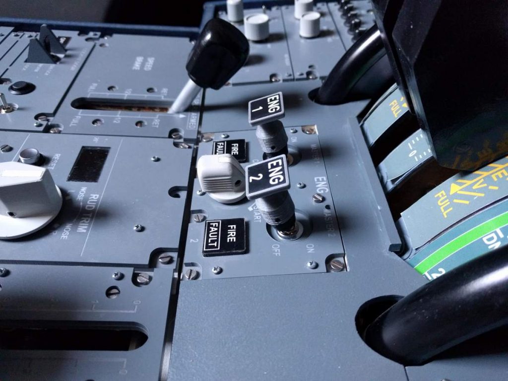 "ENG 1 - ENG 2" - JL A320