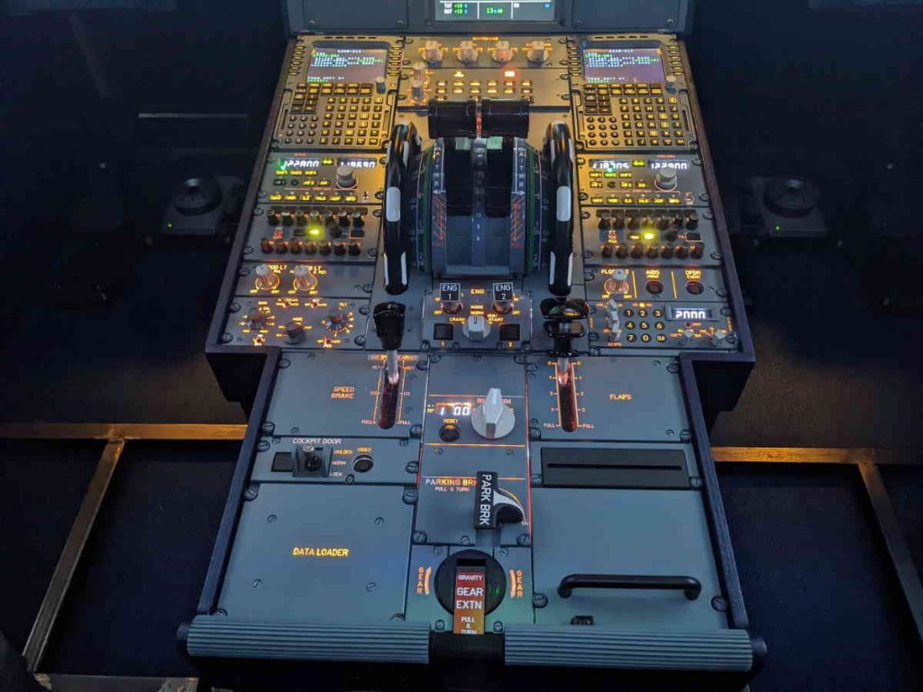 Concepteurs d'un Home cockpit d'Airbus A320 - JL A320
